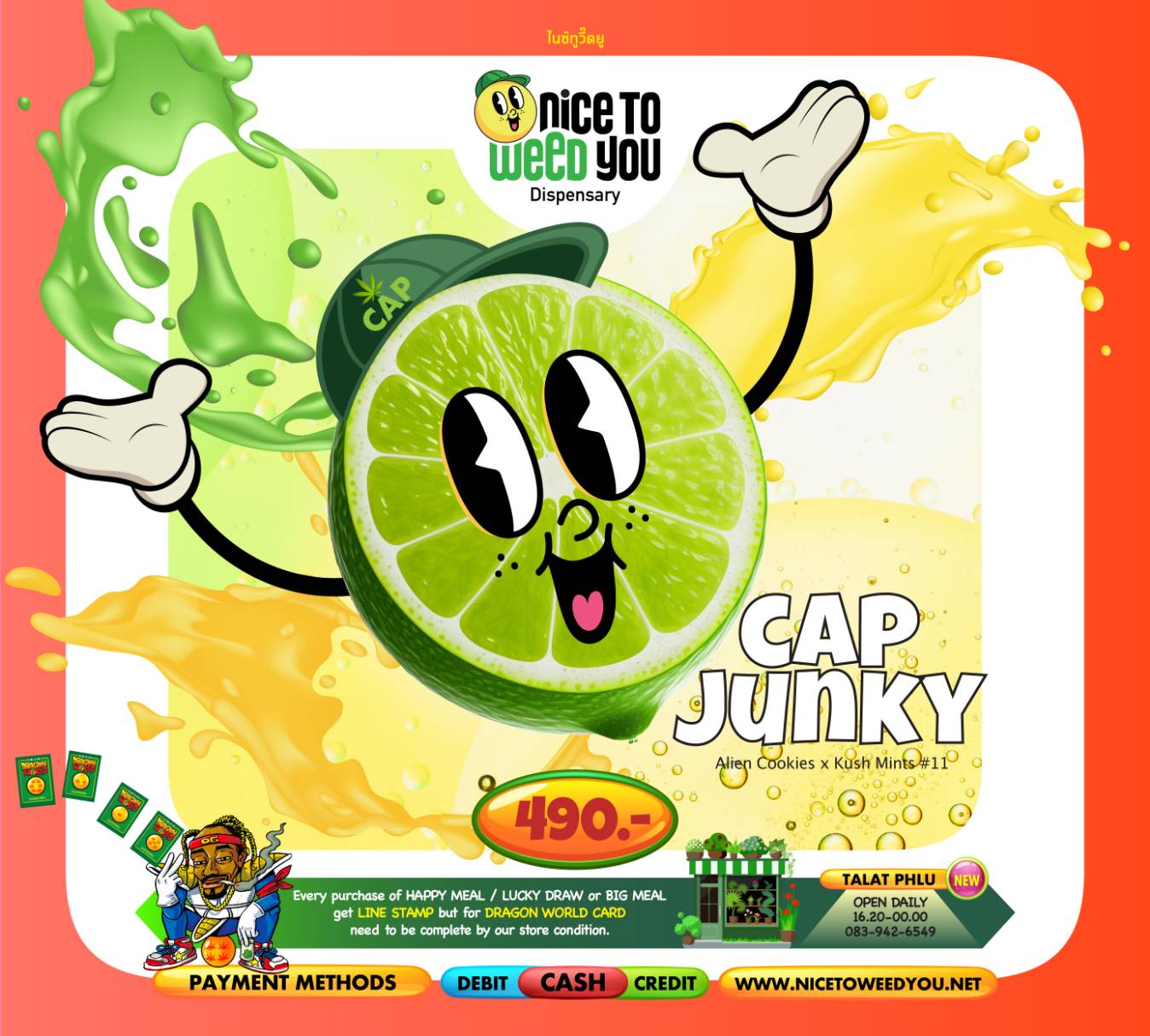 CAP JUNKY - Nice to Weed You