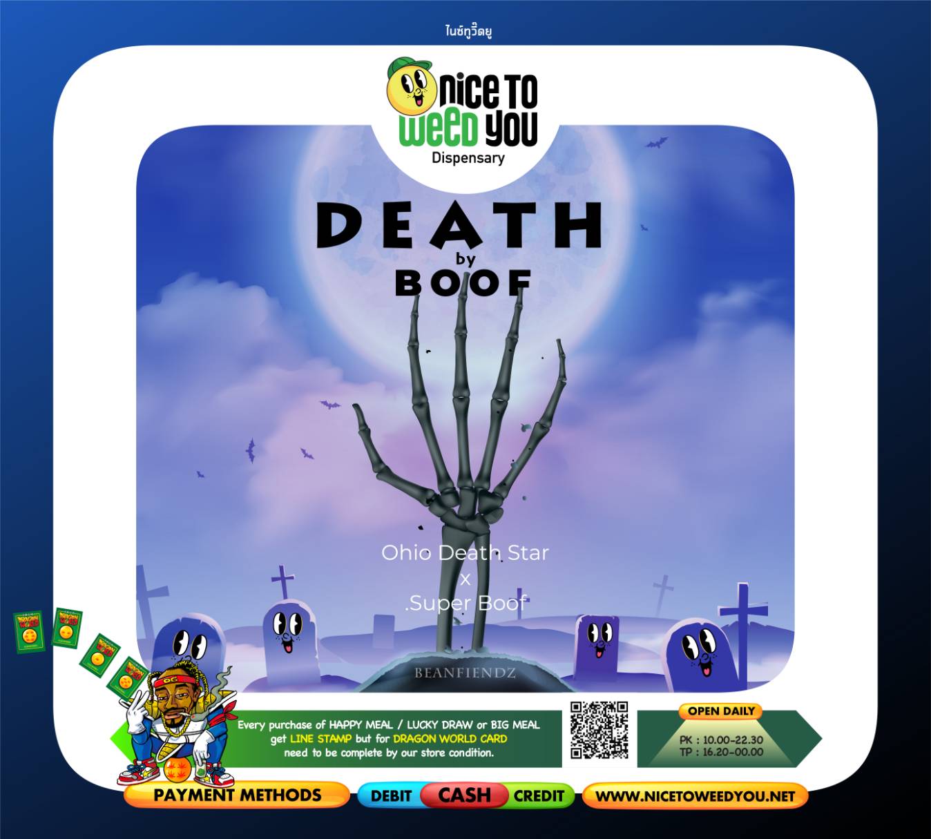DEATH BY BOOF - Nice to Weed You